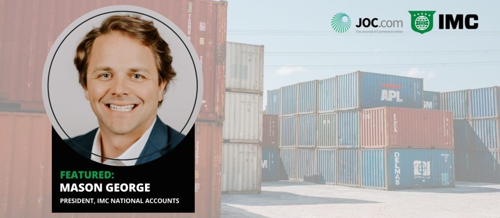 Mason George on Journal of Commerce - IMC Newsroom
